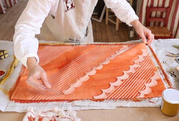 How to Make Paste Papers | LISA SANDNER – THE SHOP FLOOR PROJECT ltd