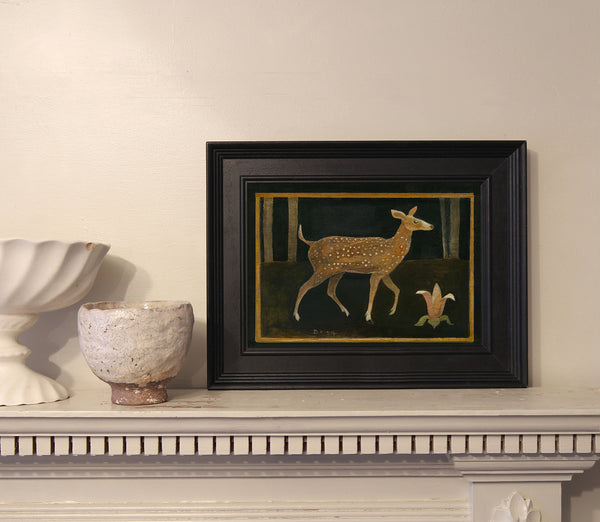 Fallow Deer (Original Painted Panel) – THE SHOP FLOOR PROJECT ltd