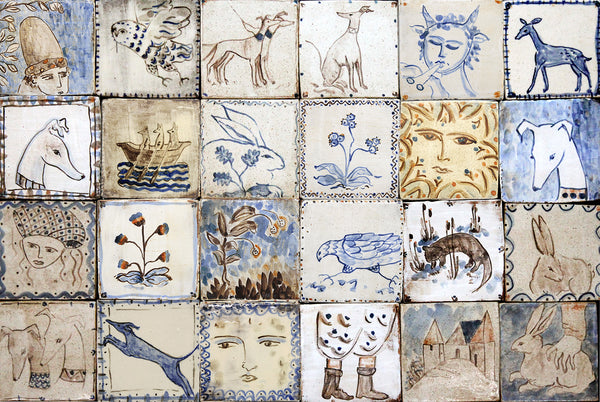 We three medieval rats in a boat (Handmade Tile) – THE SHOP FLOOR ...