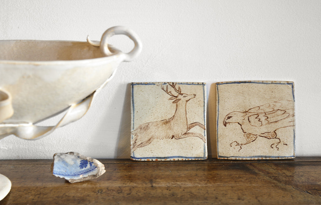 Marching Falcon III (Handmade Tile) – THE SHOP FLOOR PROJECT ltd