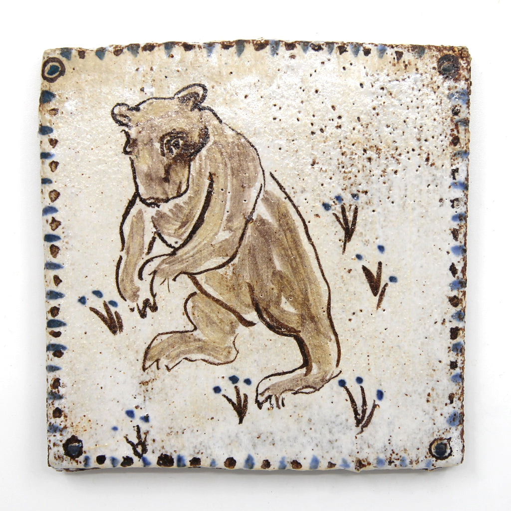 Standing Bear (Handmade Tile) – THE SHOP FLOOR PROJECT ltd