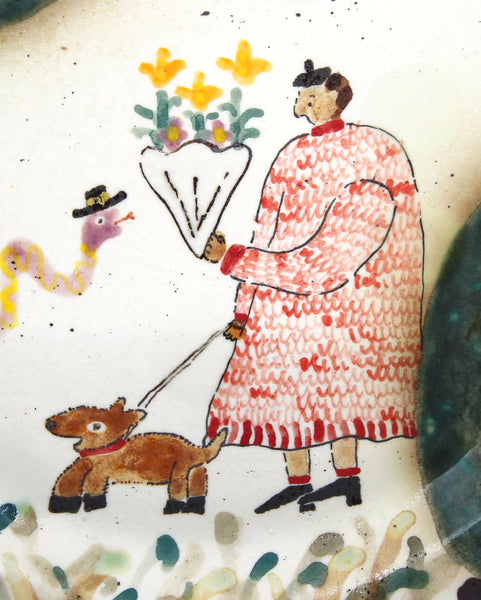 Take a Walk (Handmade Plate) – THE SHOP FLOOR PROJECT ltd