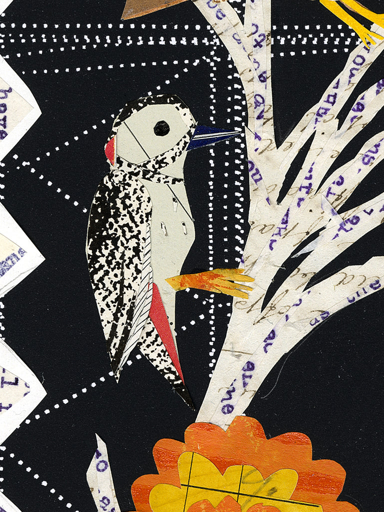 Limited Edition Print (The Quilt of Birds, Insects And Two Squirrels ...