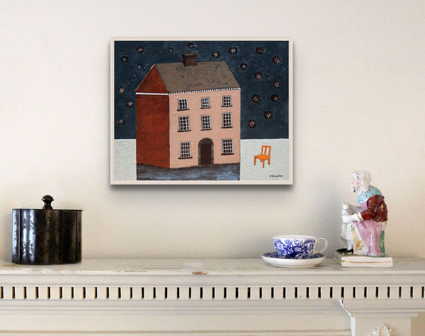 The Stargazer's House (Original Framed Painting) – THE SHOP FLOOR ...