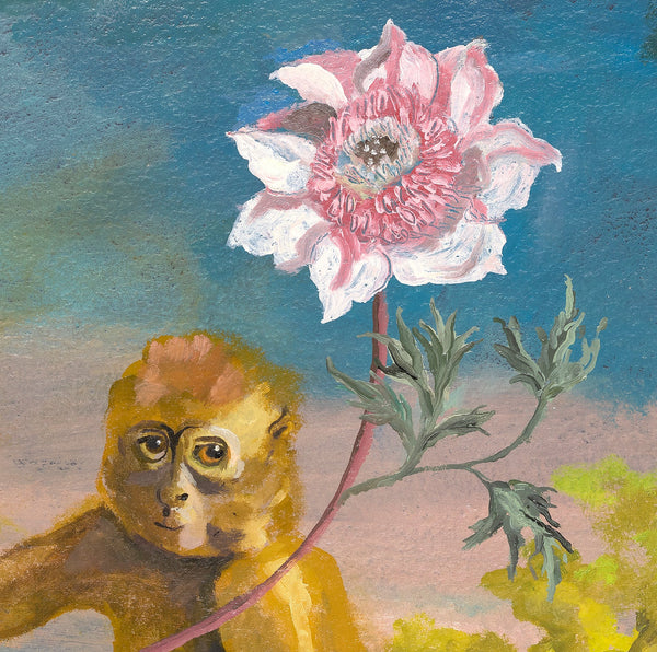 Monkey with Tulips (Limited Edition Print) – THE SHOP FLOOR PROJECT ltd