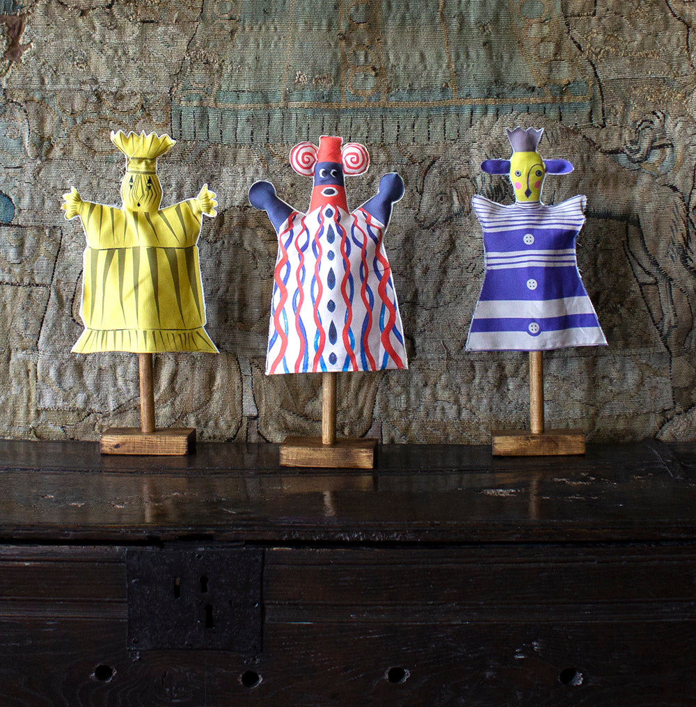 Hand Puppet Kit: STRAW MONSTER – THE SHOP FLOOR PROJECT ltd