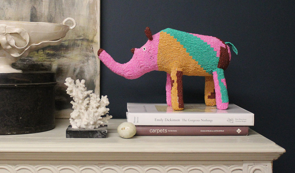 Animal No18: Patchwork Rhino – THE SHOP FLOOR PROJECT ltd