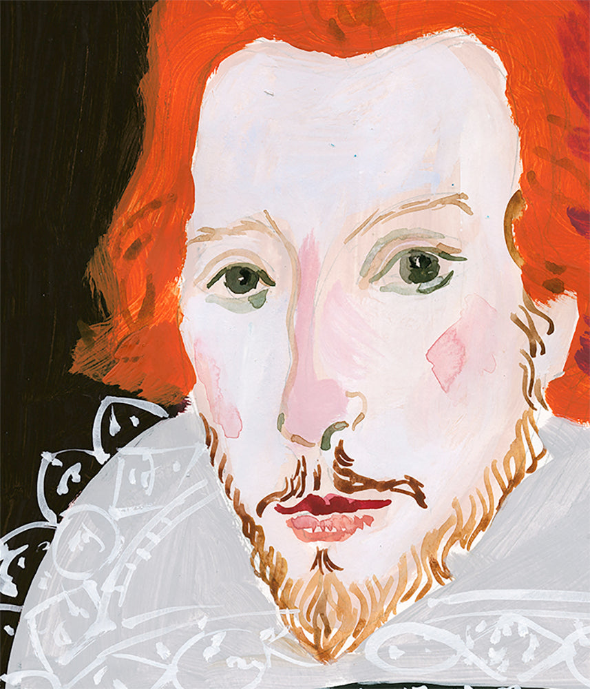Painted Portrait of an Englishman – THE SHOP FLOOR PROJECT ltd