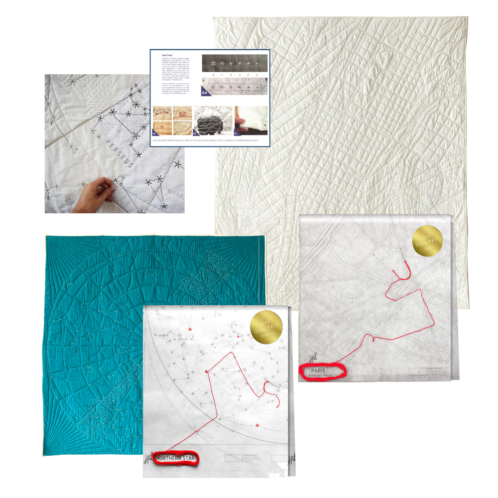 DIY QUILT PATTERN - Northern Stars Constellation – THE SHOP FLOOR ...
